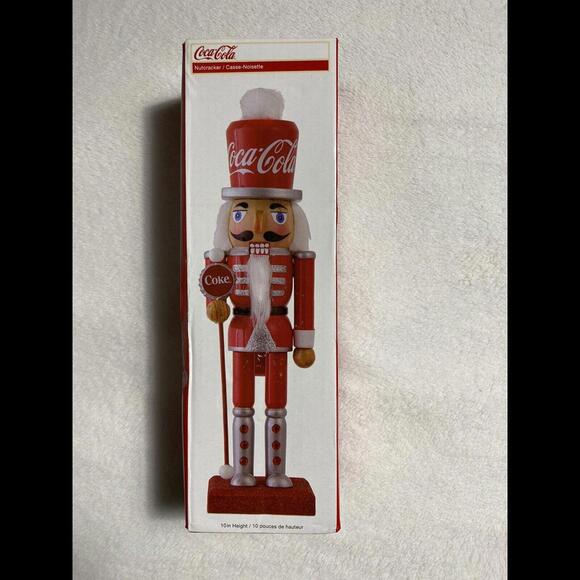 Other | Cocacola Kurt S Adler 1inch Wooden Nutcracker Multi | Poshmark